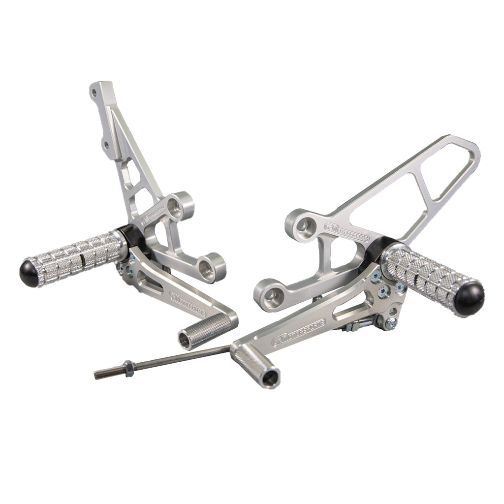 05-0223B Suzuki SV650/S High Rearset - GP Shift-Woodcraft – Moto Garage