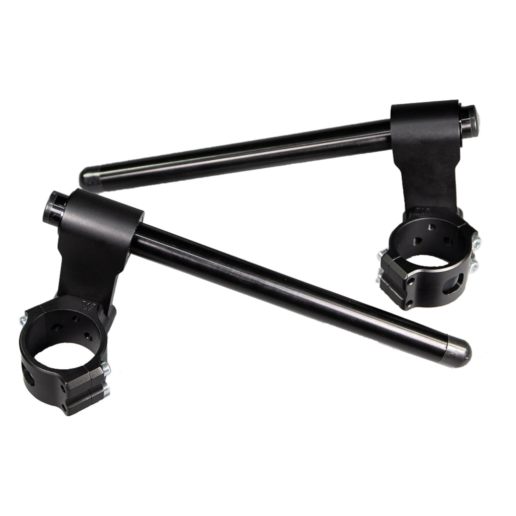 BMW R Nine T 55mm Adjustable Angle 75mm Rise Clip-on Riser with Standa ...