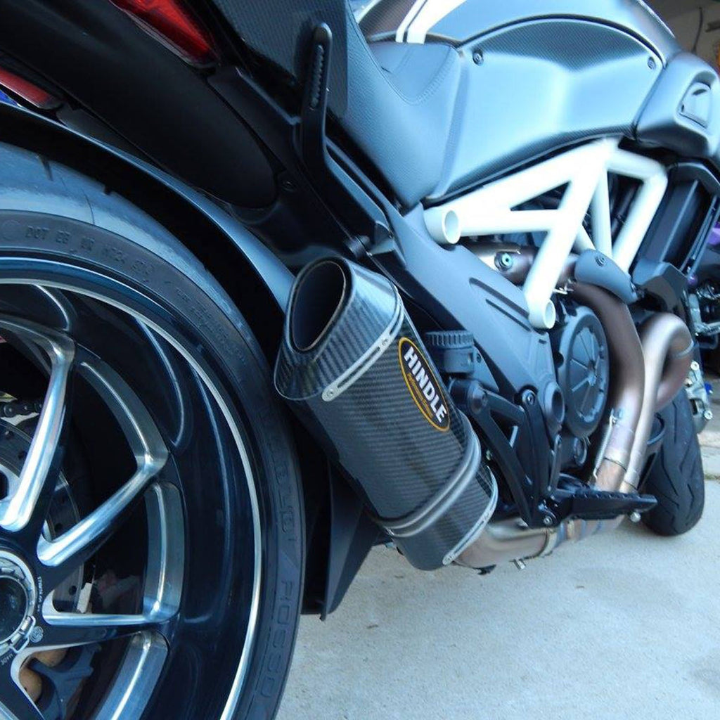 Hindle Evolution Slip-on System Ducati Diavel 2011-20-Hindle – Moto Garage